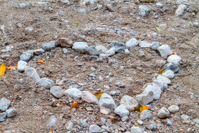 Stone Heart stock image. Image of dark, nature, white - 34810699
