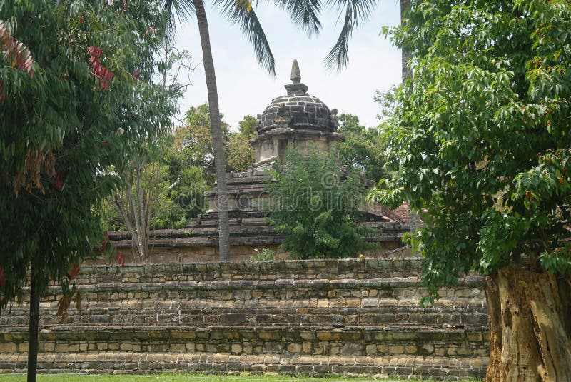 Stone Hindu Temple Under Trees in Kandy Stock Photo - Image of bhudda ...