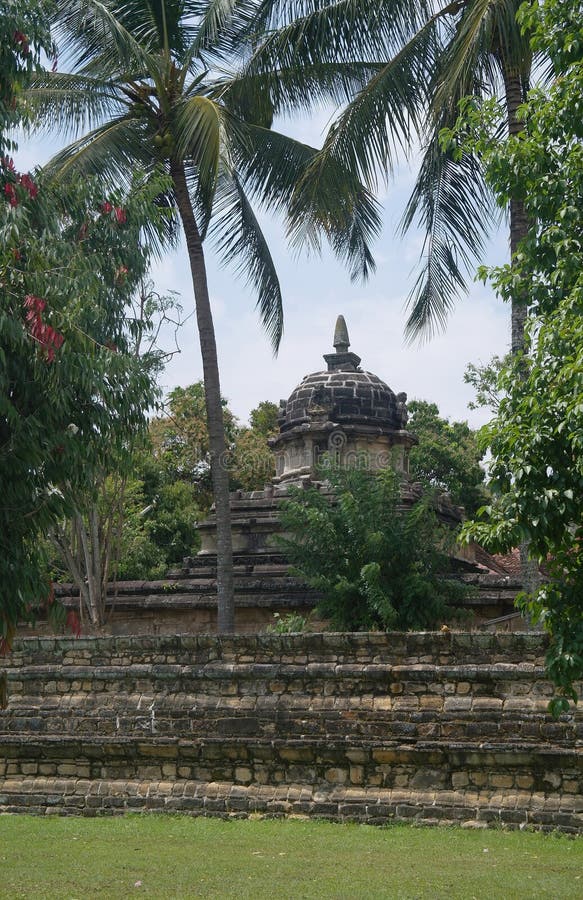 Stone Hindu Temple Under Trees , Sri Lanka Stock Image - Image of ...