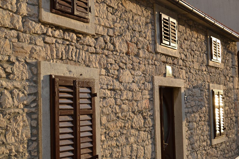 Stone House stock image. Image of windows, building, stonehouse - 29167425