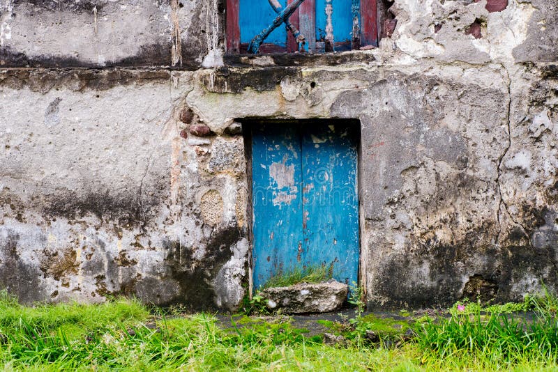 Stone House with Cogon Roof in Batanes, Philippines Stock Photo - Image ...