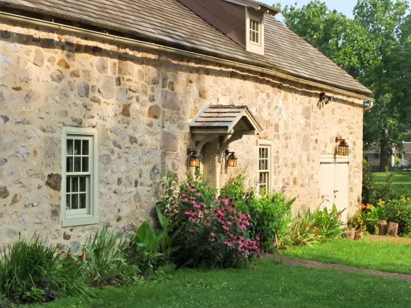 Stone House Poole Forge Park Narvon Pennsylvania Stock Photo - Image of ...