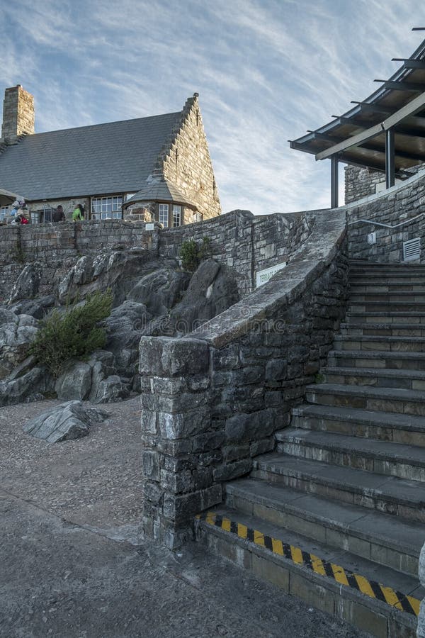 Stone House on Top of Table Mountain Stock Photo - Image of south ...