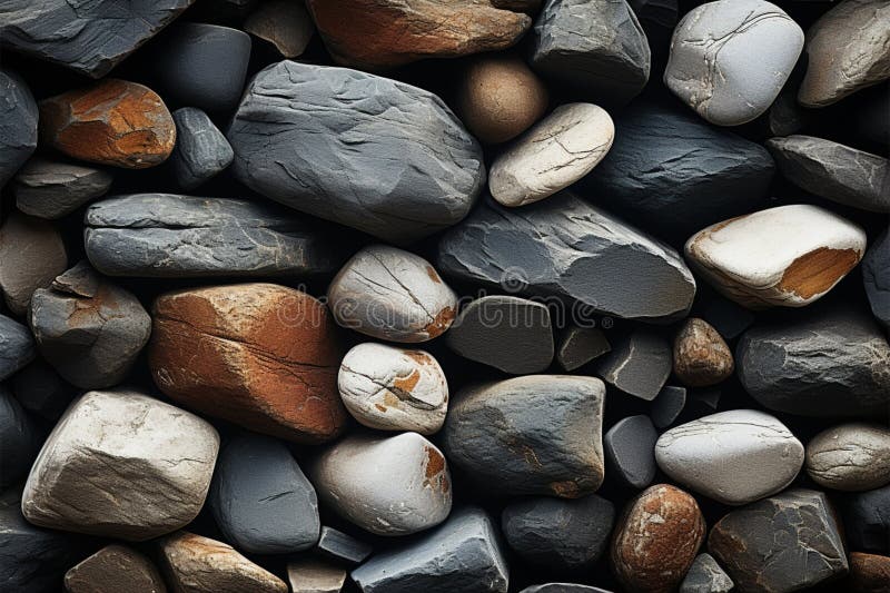 Stone Inspired Design Seamless Pattern Showcases the Rugged Beauty of ...