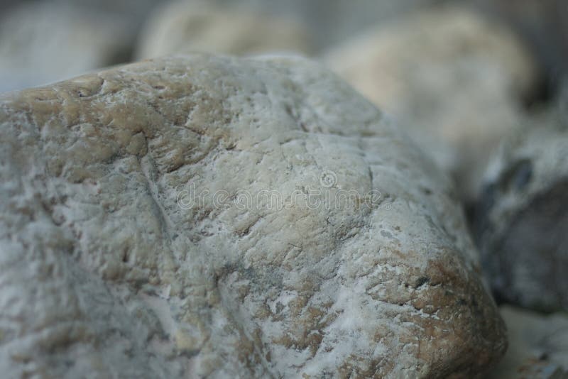 Stone with an Interesting Textured Surface Stock Image - Image of ...