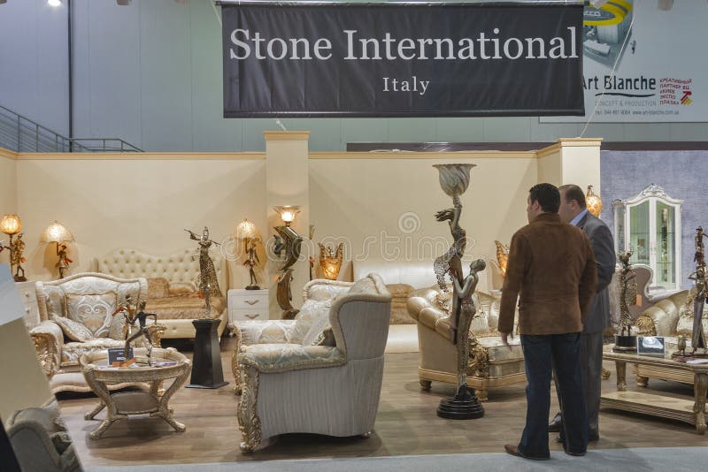Stone International Italian Company Booth Editorial Image - Image of ...