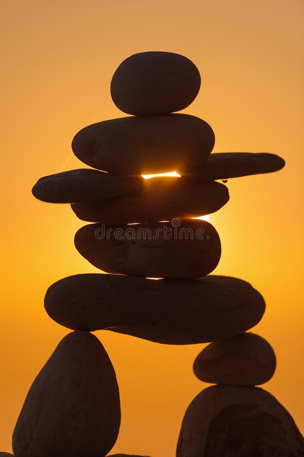 Stone Inukshuk figurine stock image. Image of folk, like - 69166441
