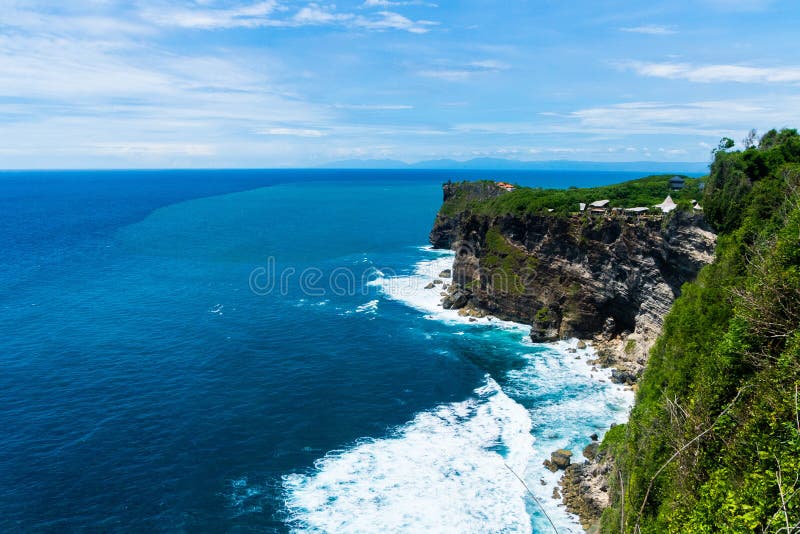Stone Islands and Cliffs on the Coast of the Island, Indonesia, Bali ...