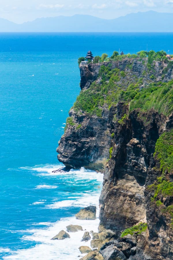 Stone Islands and Cliffs on the Coast of the Island, Indonesia, Bali ...