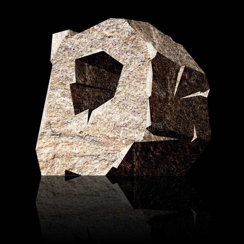 Rock and stone set stock vector. Illustration of landscape - 28119569