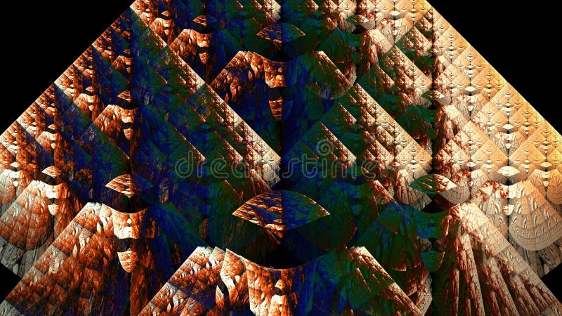 Stone-like fractal pattern stock illustration. Illustration of mural ...