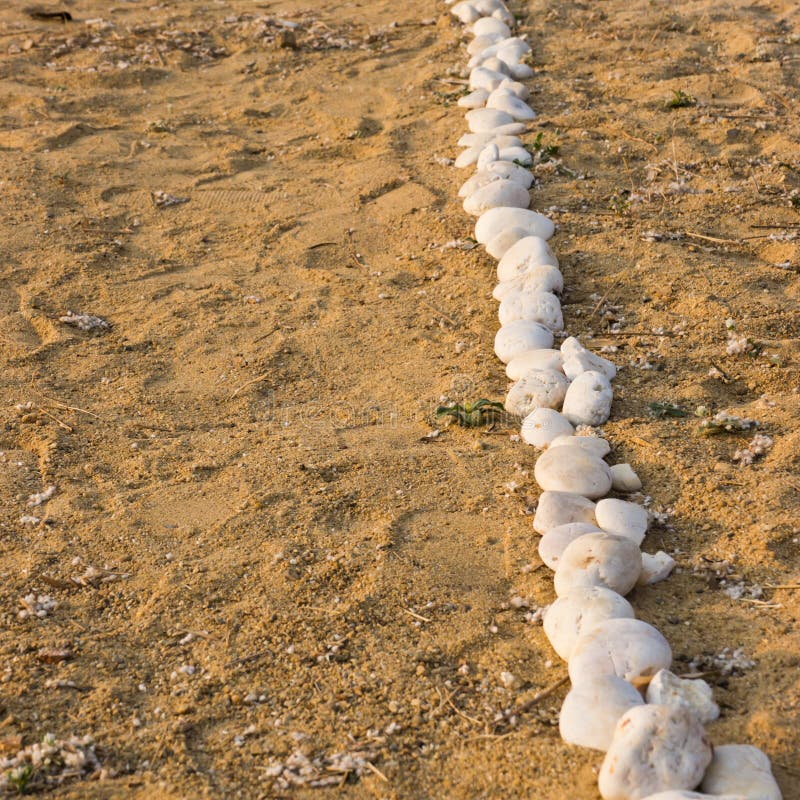 Stone line stock photo. Image of line, ecology, pebble - 38693724