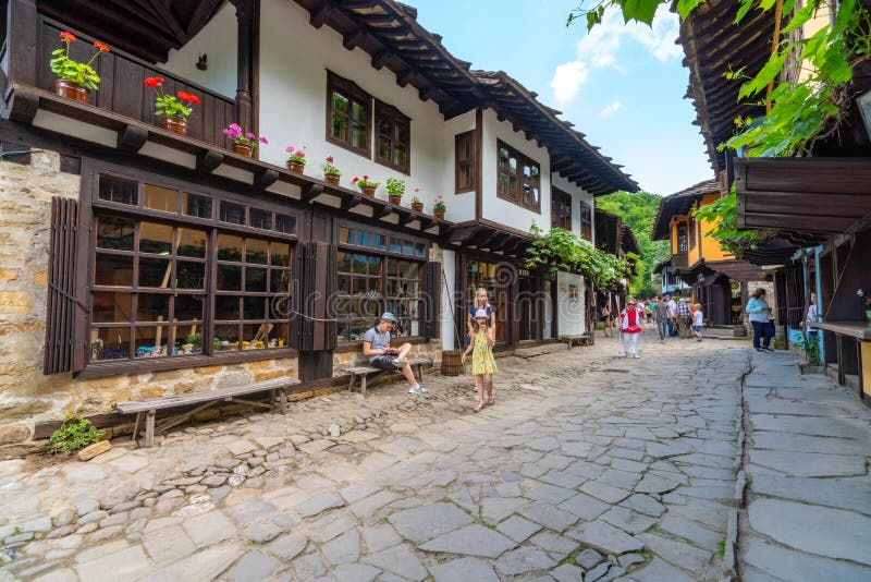 House in the Etera Nature Reserve in Bulgaria Stock Photo - Image of ...