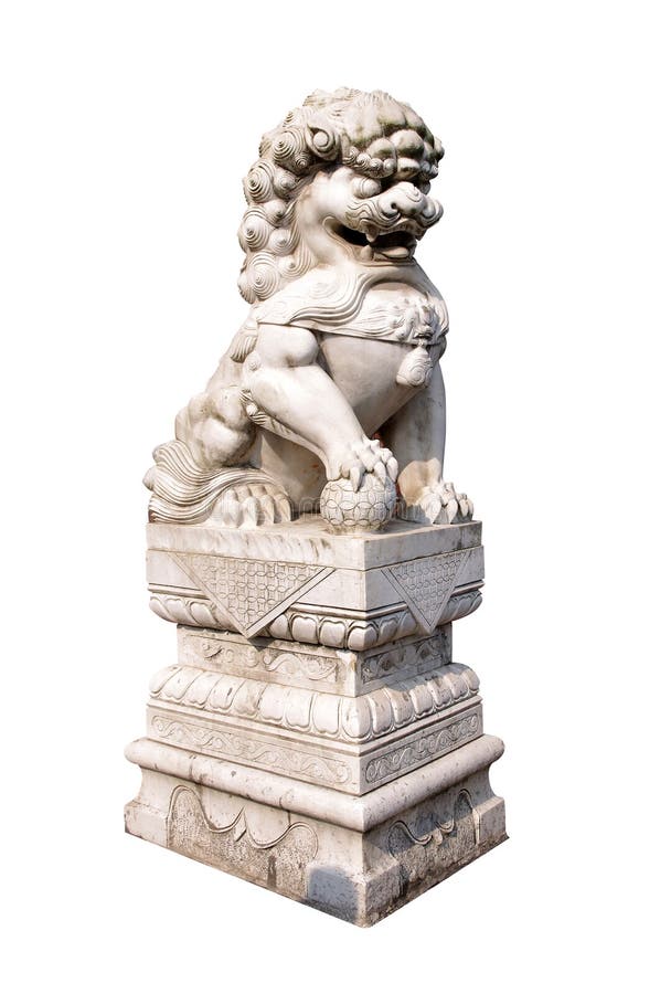 Stone lion stock image. Image of antique, animal, history - 23124433