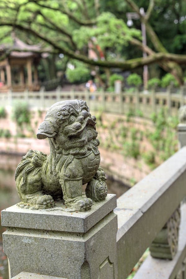 Stone lion statue stock image. Image of solid, guardian - 38390607
