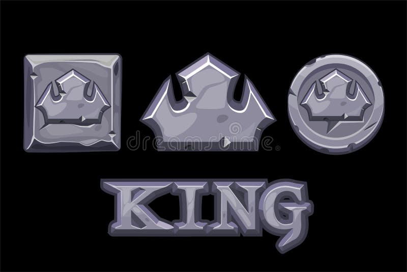 King Square Bed Linear Vector Icon. Top View Stock Vector ...