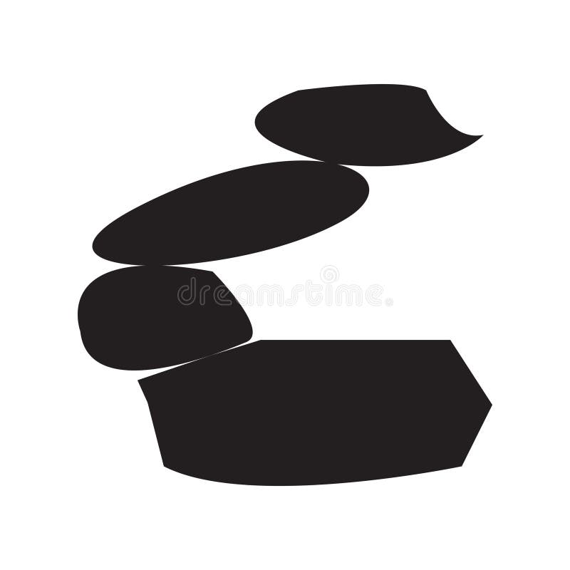 Stone Logo Vector Template Icon Stock Vector - Illustration of future ...