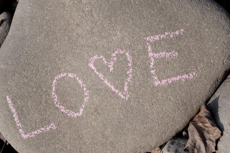 Stone love stock photo. Image of contrast, color, original - 40871680