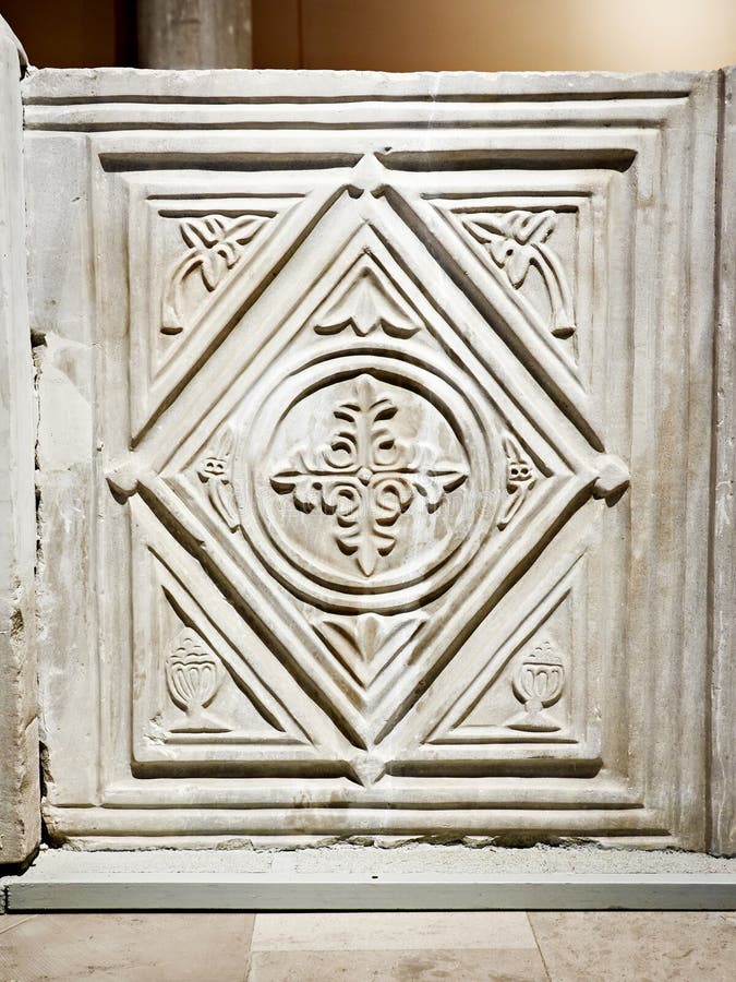 Low Relief or Bas-relief of an Ancient Temple Stock Photo - Image of ...