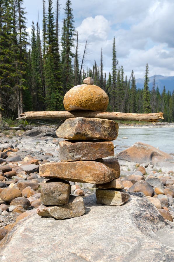 Stone man stock photo. Image of rock, canada, polished - 47160622