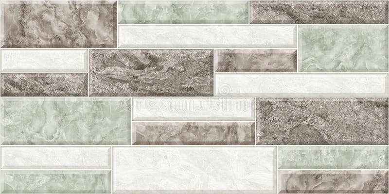 Decorative 3d Elevation Wall Tiles, Elevation Tiles Stock Photo - Image ...