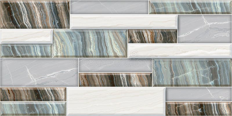 Stone Marble Wall Tile Texture Background, Decorative 3d Elevation Wall ...