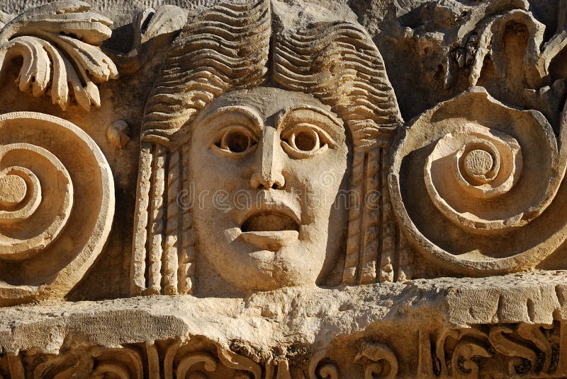 Stone Mask stock image. Image of ornament, decoration - 19112201