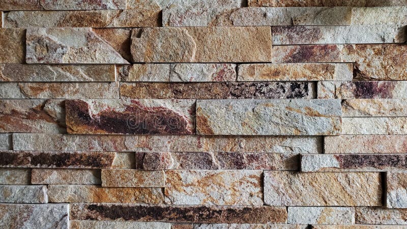 Stone Masonry Textured Background with Copy Space Stock Photo - Image ...