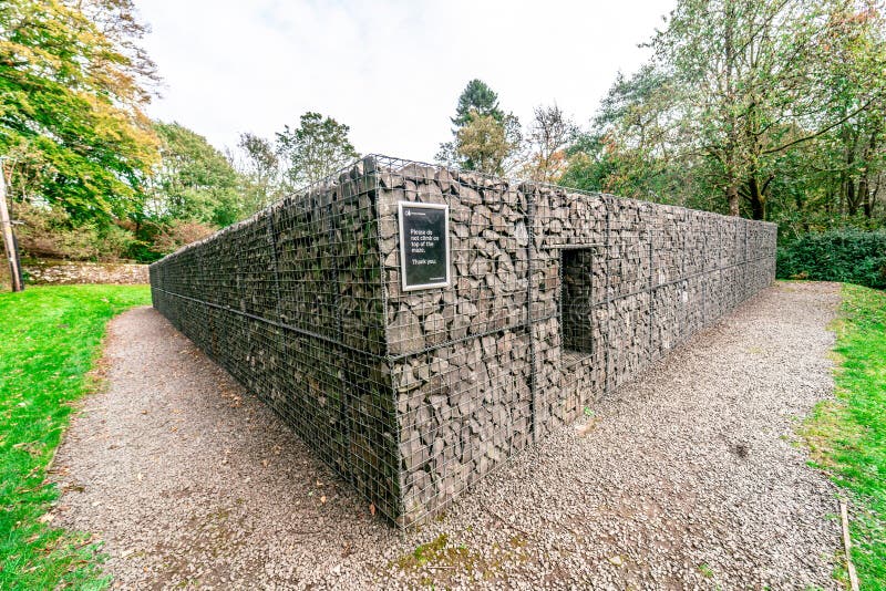 Stone Maze at Kielder Forest Northumberland Stock Image - Image of ...