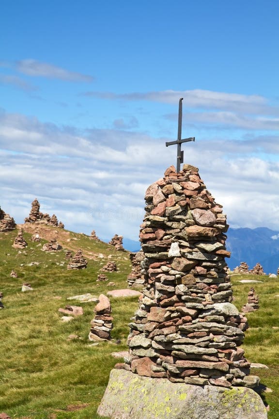 Stone Men in the Alps, Italy Stock Photo - Image of rocks, summit: 20654340