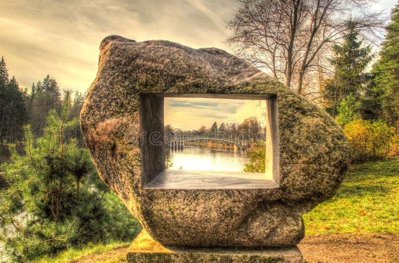 A Stone, the Middle of Which Has Been Cut and through Which the Ogre ...