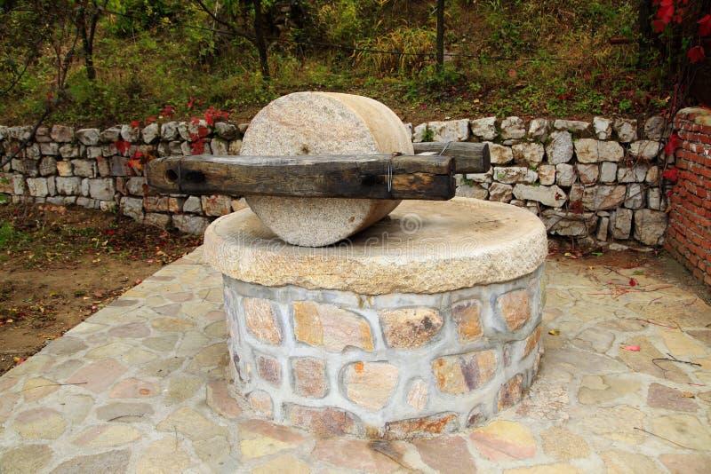 Stone mill stock image. Image of antiquities, rural - 171519131