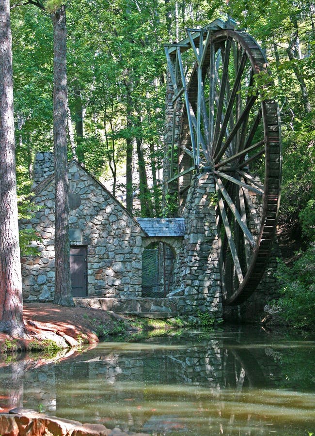Stone Mill stock image. Image of restore, building, creek - 99911467