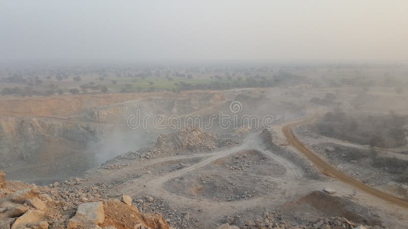 Stone mining stock photo. Image of nature, rock, stone - 170784880