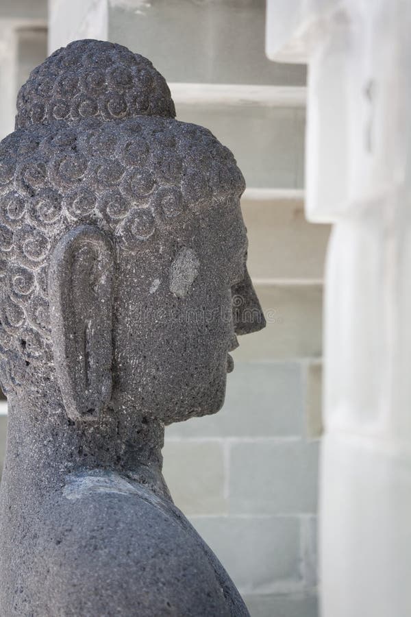 Stone Statue of monk stock image. Image of architecture - 22132677