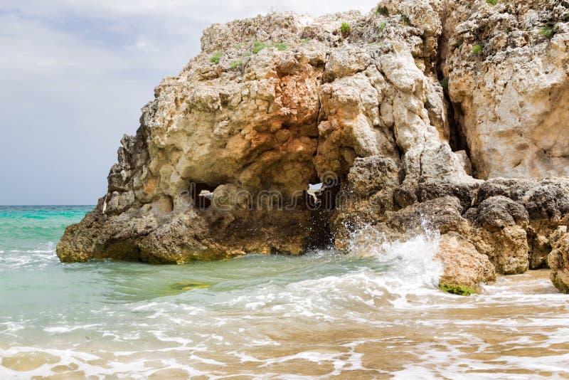 Stone monster stock photo. Image of nature, monster, illusion - 44485824