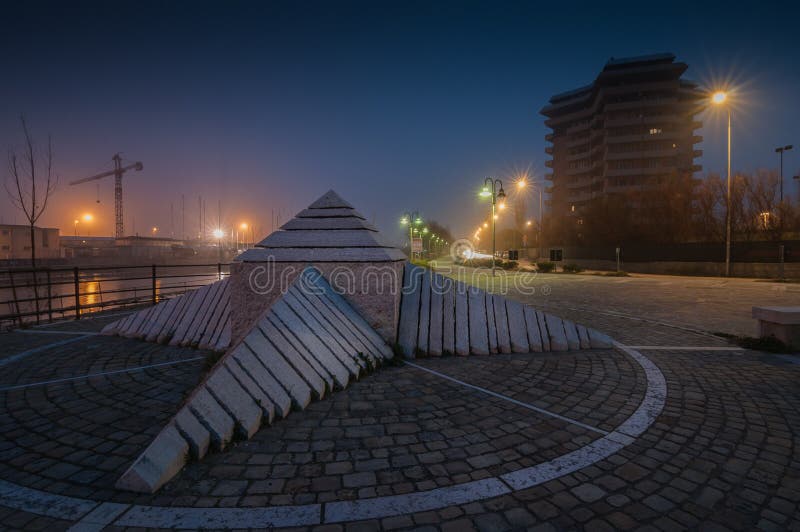Stone monument stock image. Image of flaminia, beach - 64586291