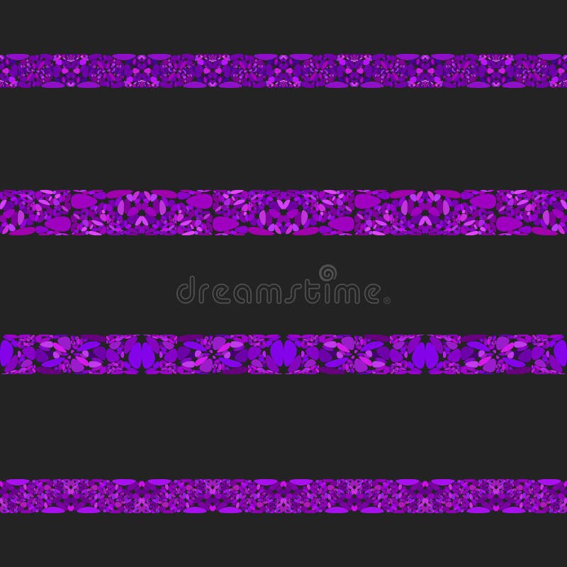 Stone Mosaic Divider Line Set - Vector Design Elements Stock Vector ...