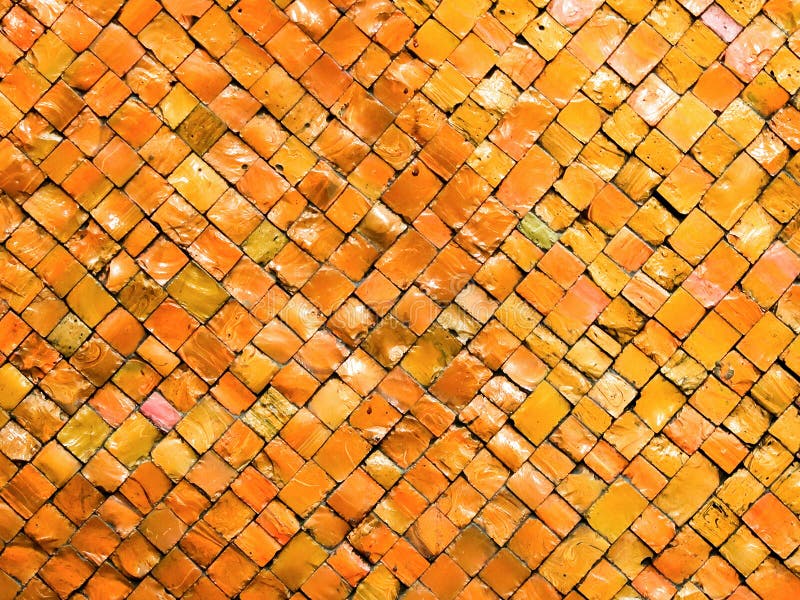 Stone Mosaic Texture in Warm Colors Stock Image - Image of texture ...