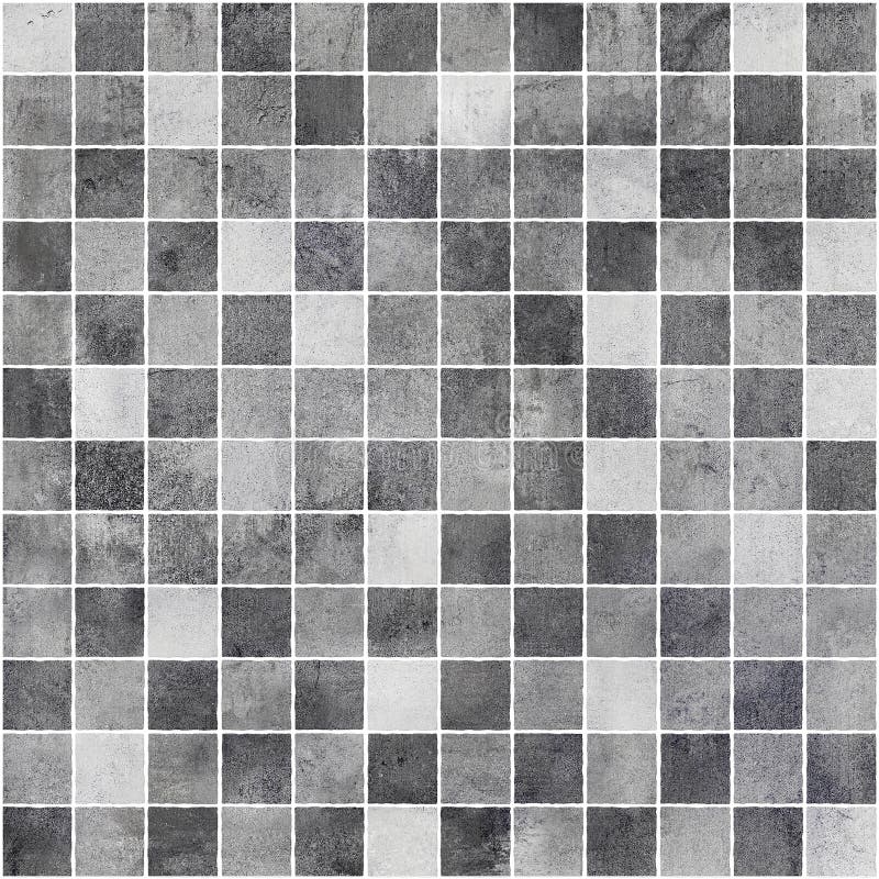 Grey Natural Stone Mosaic Tile Sheets Stock Photo - Image of decorative ...
