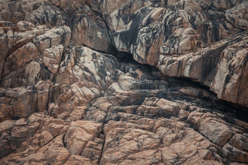 Stone Mountain Cliff Texture Background. Stock Image - Image of effect ...