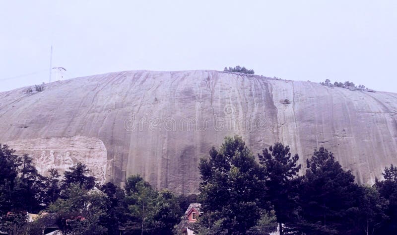Stone Mountain stock photo. Image of state, stonewall - 43476316