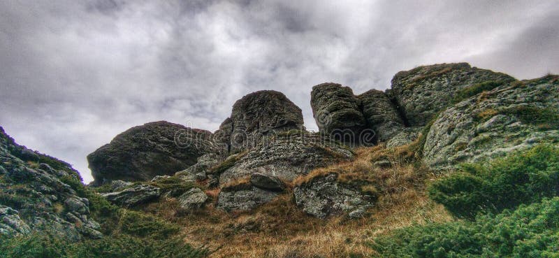 An stone in mountain stock photo. Image of monument - 238487110