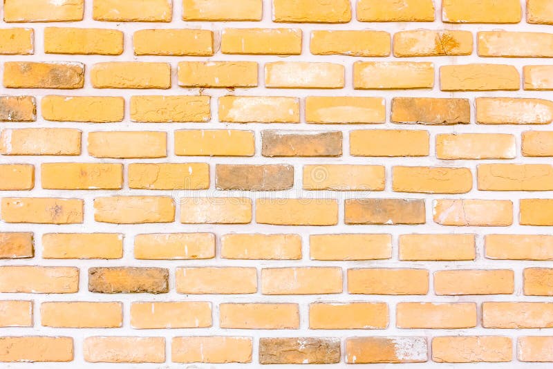 Stone Orange Brick Stick in the Wall As a Background Texture Stock ...