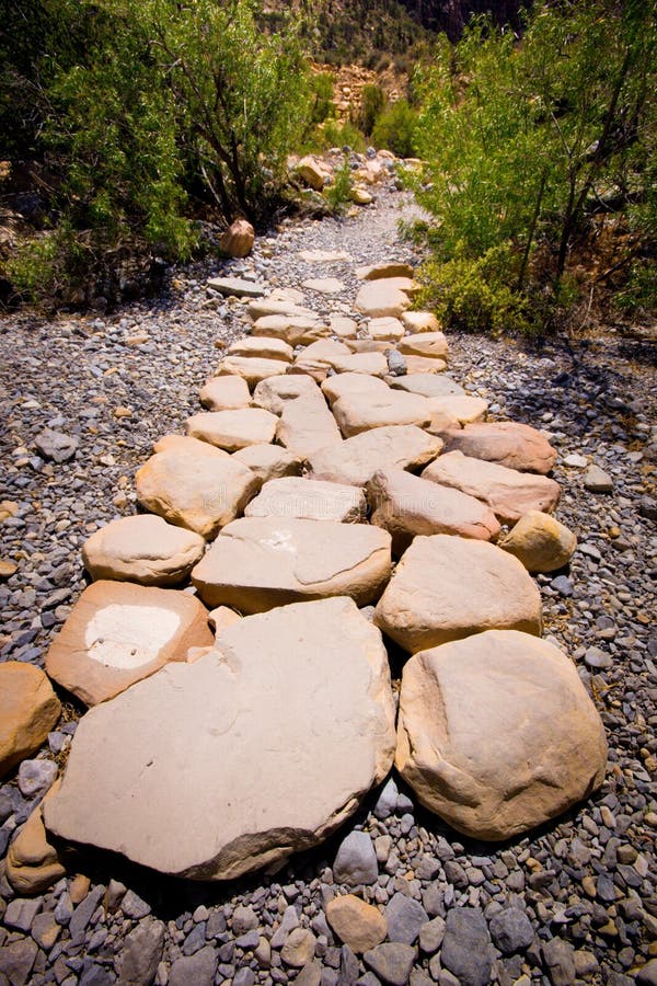 Stone Path 2 stock image. Image of autumn, woods, trees - 277905