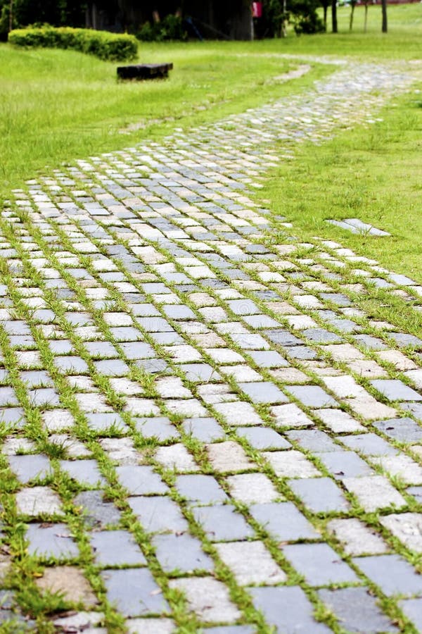 Stone path stock photo. Image of direction, outdoor, green - 25975174