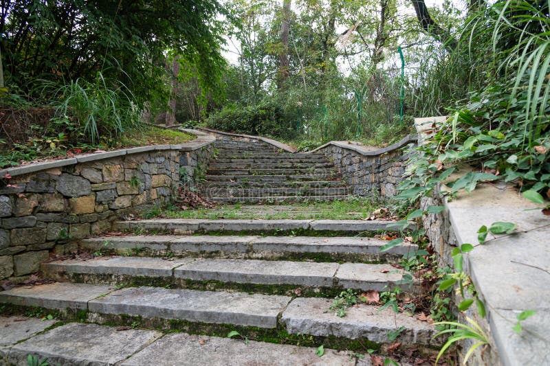 Stone Path.Architecture stock photo. Image of road, curved - 296765610