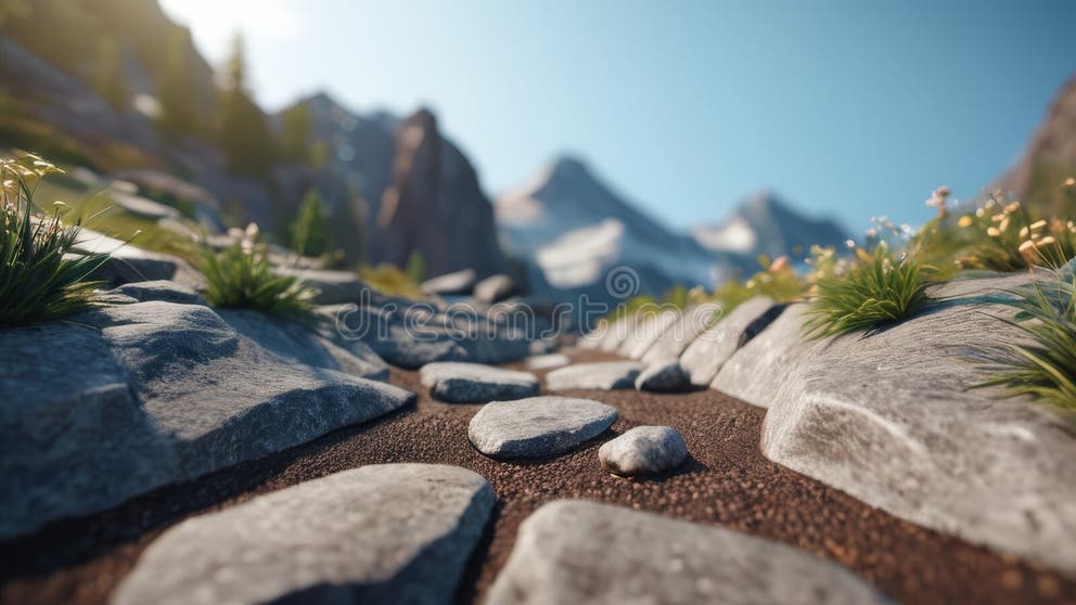 3d Stone Path Stock Illustrations – 4,722 3d Stone Path Stock ...