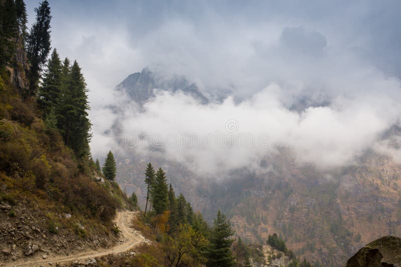 Stone Path in the Mountains Stock Photo - Image of dramatic, road: 54919518