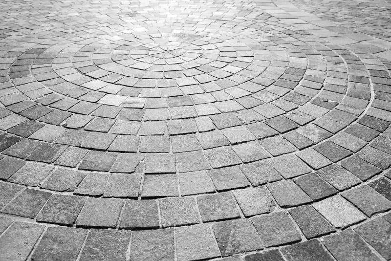 Stone Path at the Old Town. Texture, Close Up. Stock Image - Image of ...